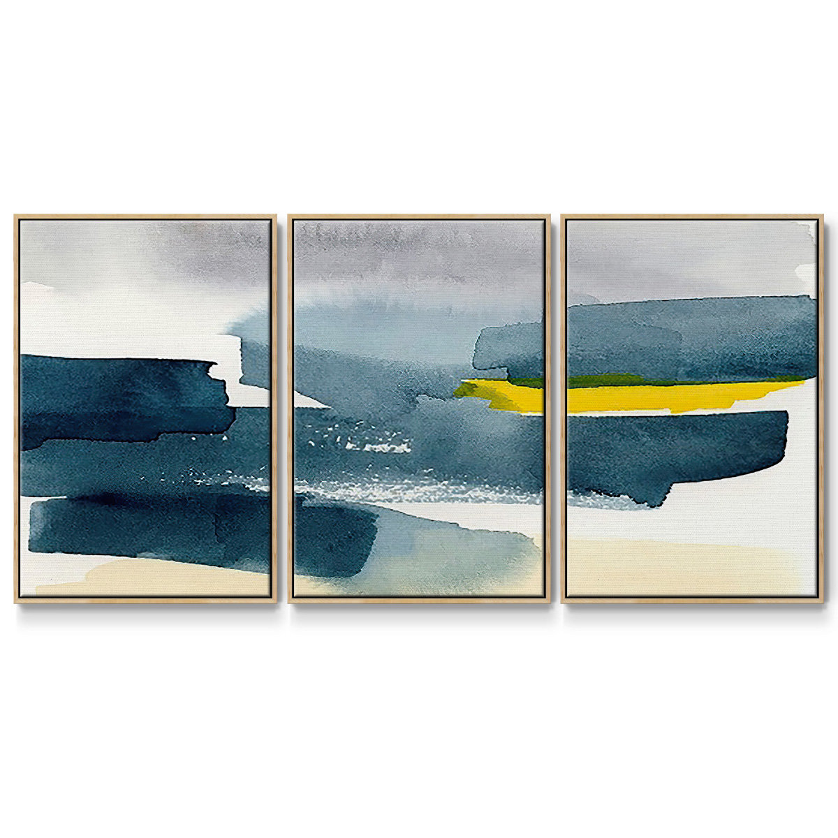 Wrought Studio Peeking Sunshine IV - Multi Piece Framed Canvas ...