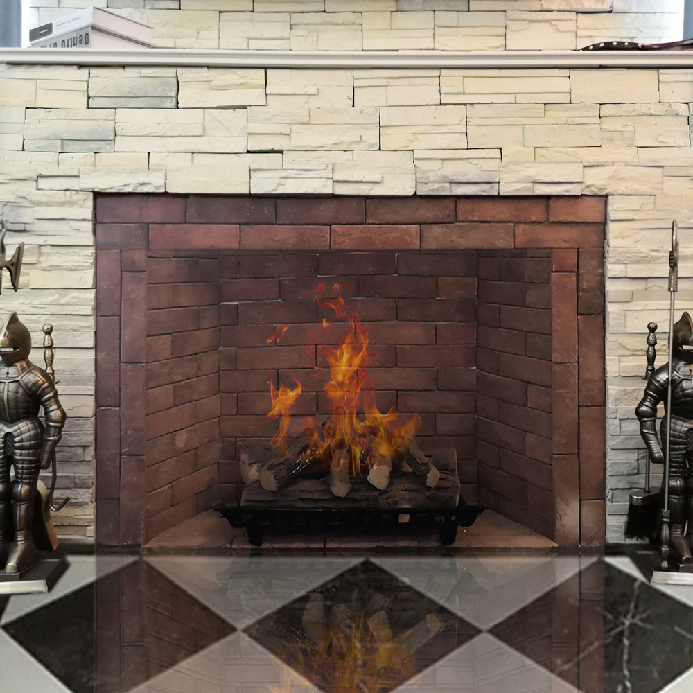 Loon Peak® Alpine Artificial Fire Logs, 6 Pieces, Longest 22" Shortest ...