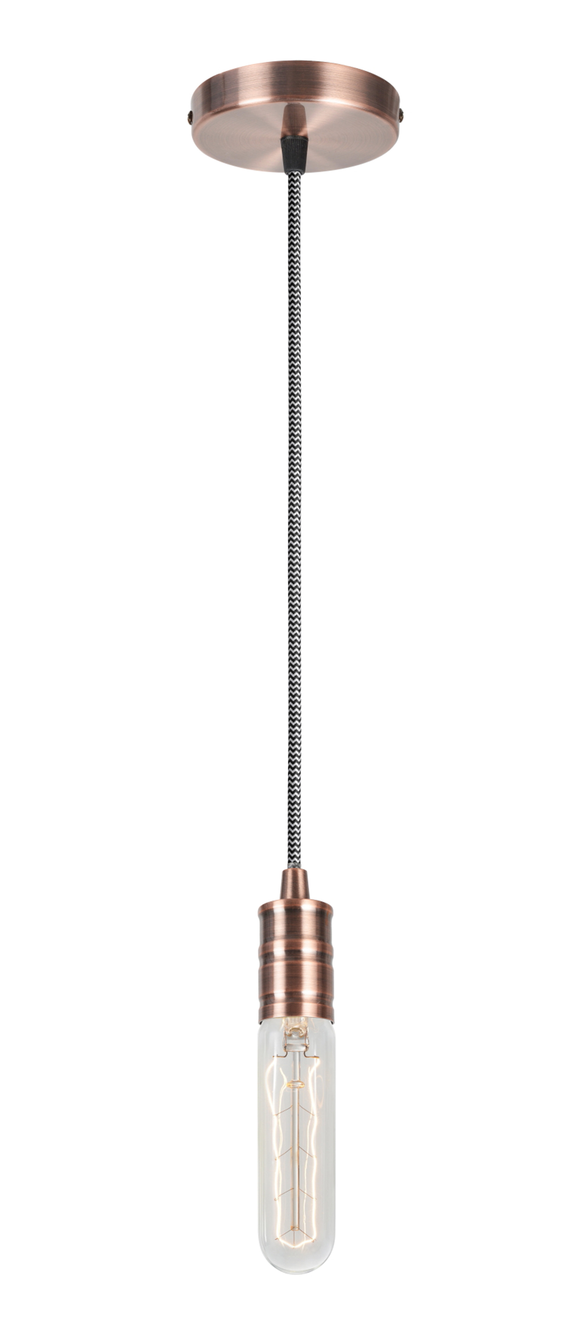 Williston Forge Carin 1 - Light Single Bulb Pendant | Wayfair