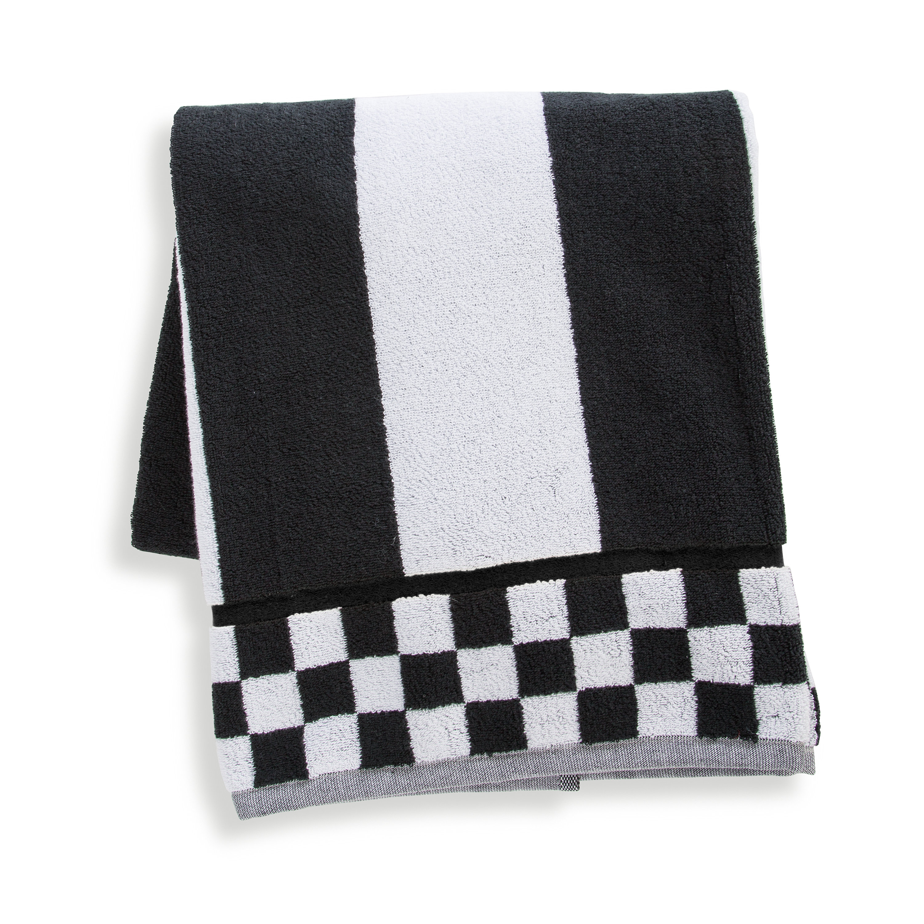 MacKenzie-Childs Courtly Check Striped Hand Towel | Wayfair