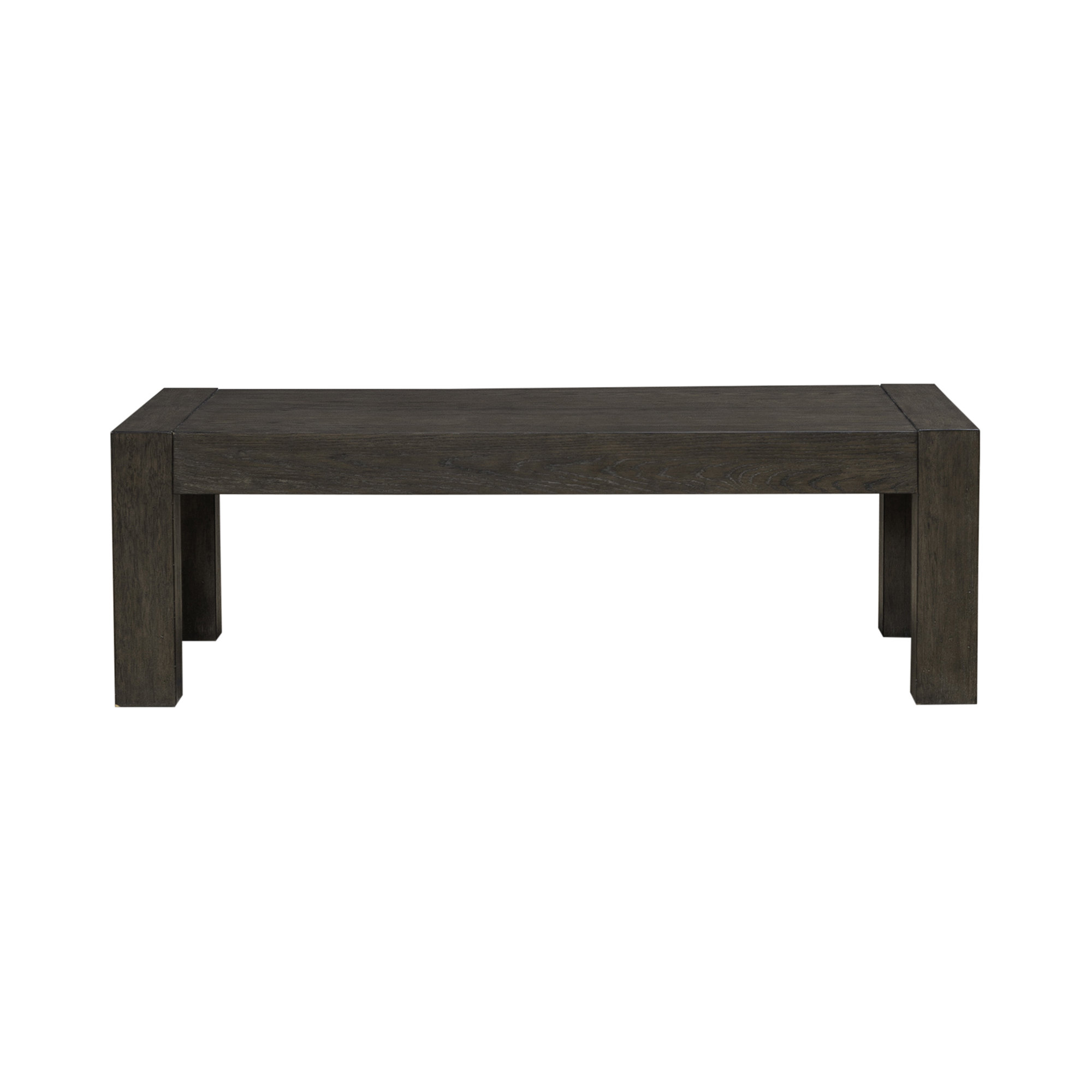 Ivy Bronx Trenea Rectangular Cocktail Table w/ Block Legs | Wayfair