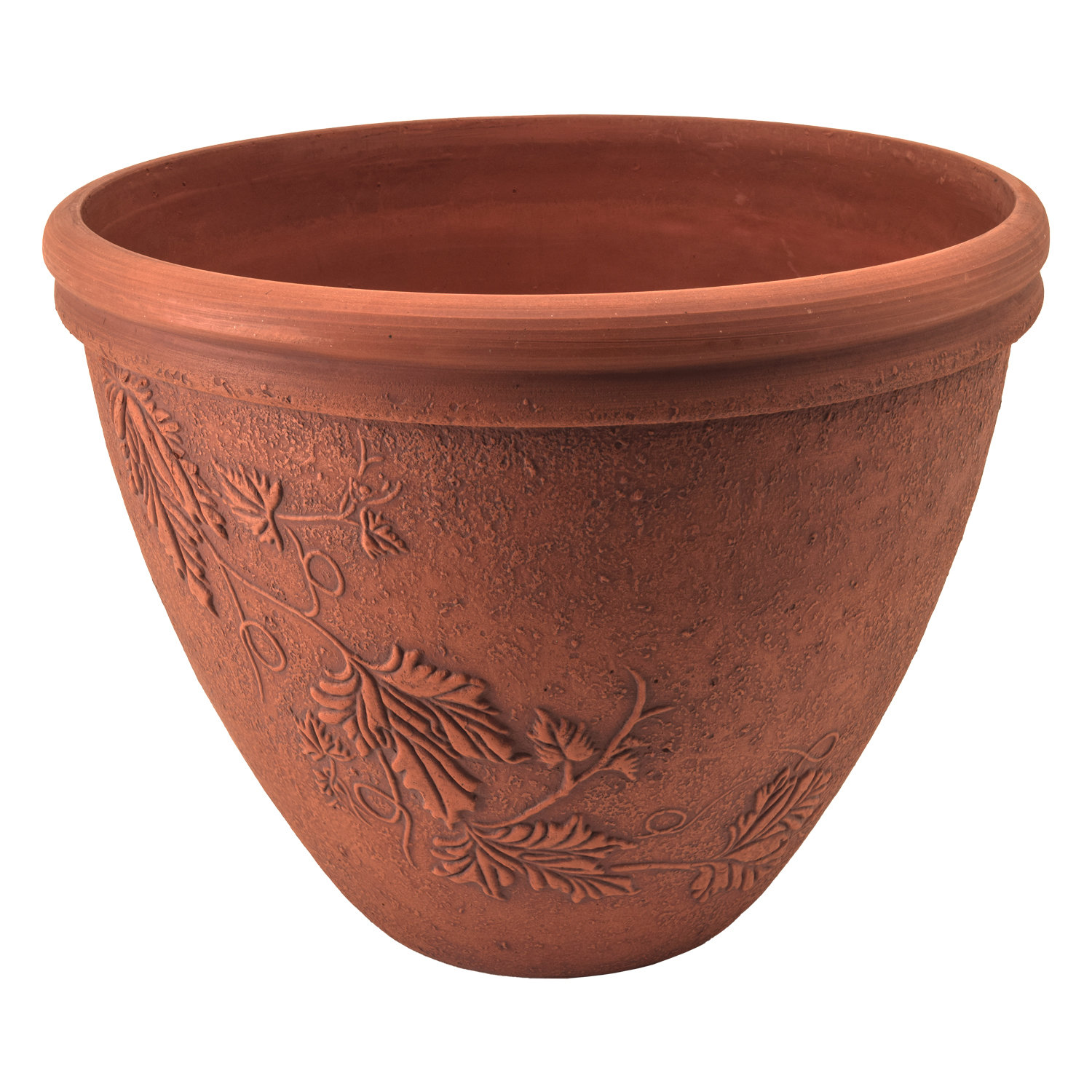 Ophelia & Co. Kern Composite Pot Planter with Saucer & Reviews | Wayfair