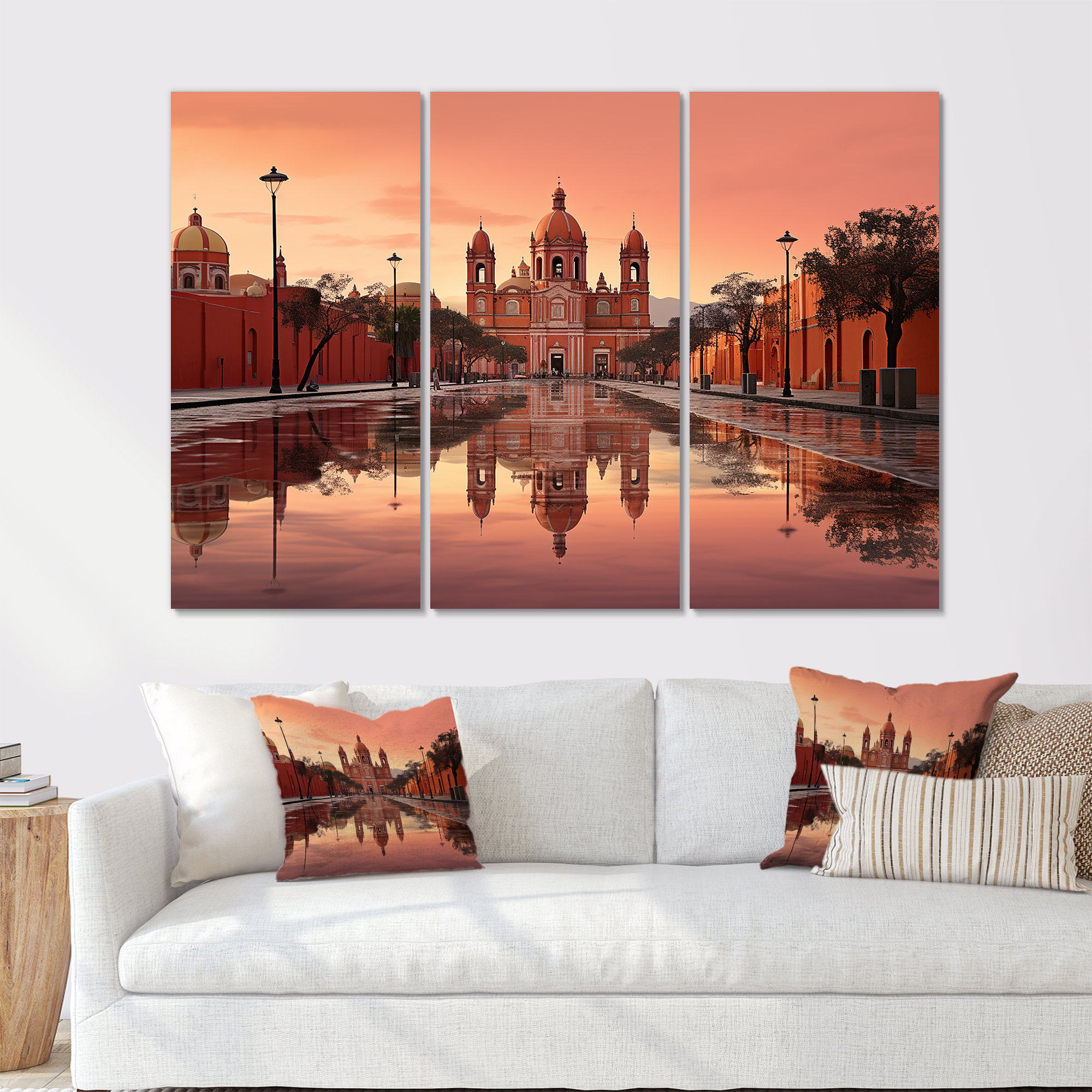 Lark Manor™ Zocalo Mexico Landscape I - Mexican Art Wall Decor Set ...