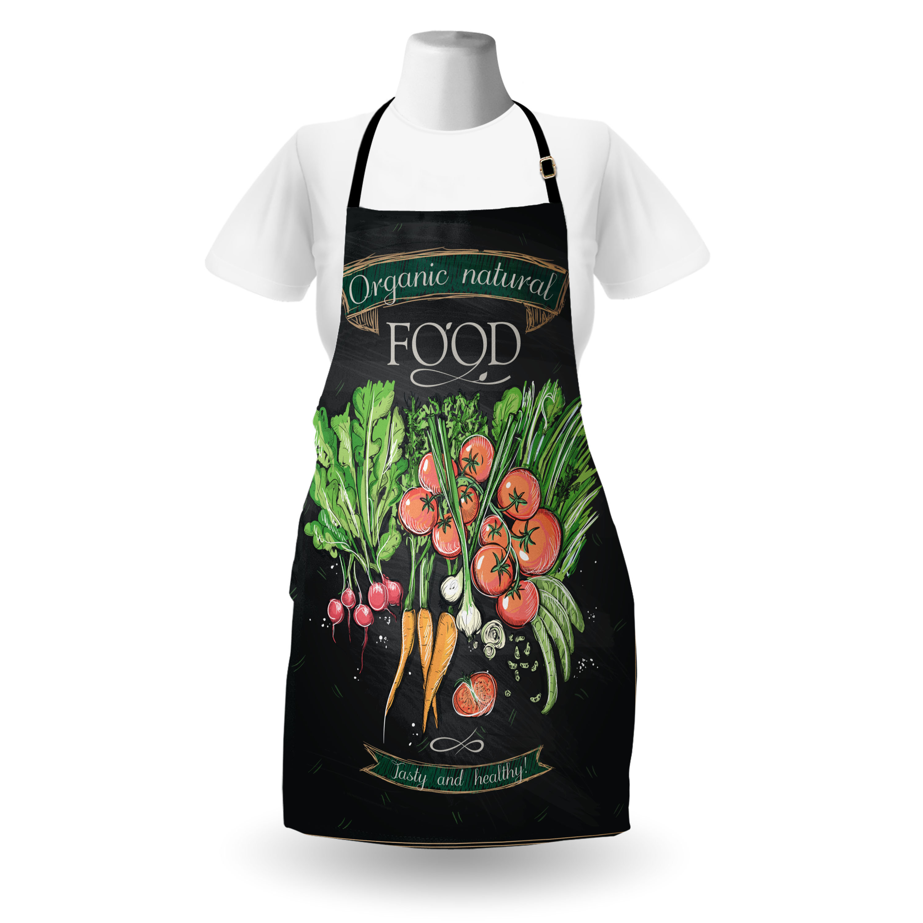 East Urban Home Vegetable Apron, Cooking Gardening, Adult Size ...