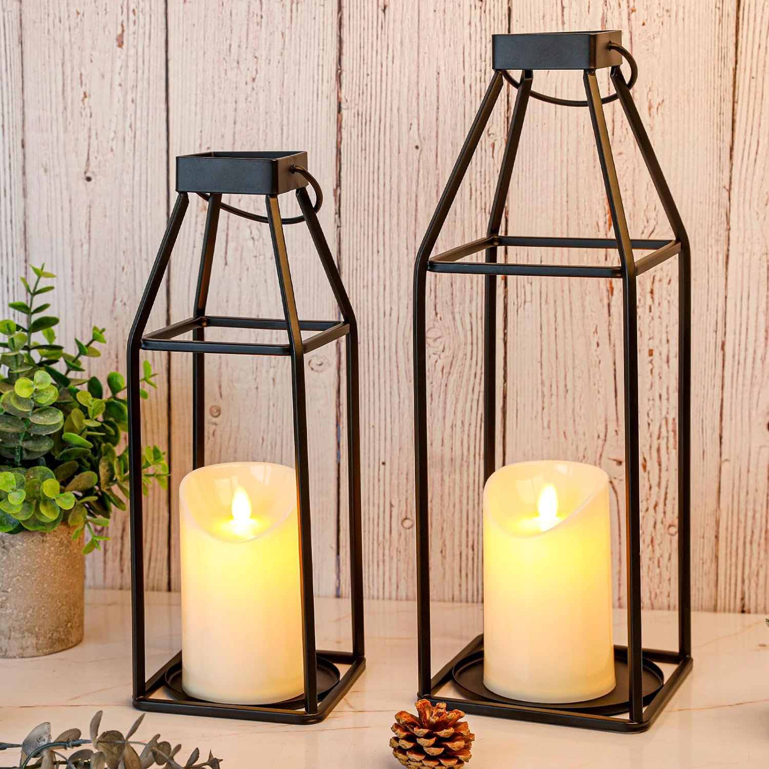 17 Stories 17.4'' H Metal Lantern | Wayfair