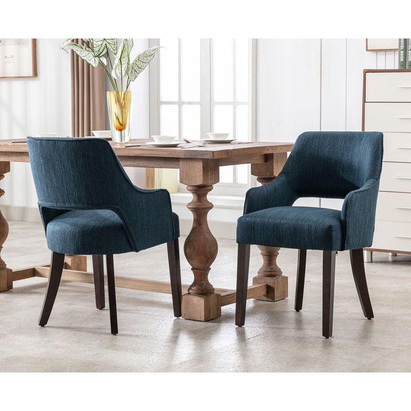 Red Barrel Studio® Haziqah Solid Back Arm Chair | Wayfair