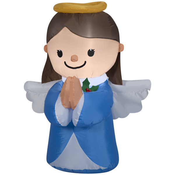 Gemmy Industries Christmas Inflatable Angel | Wayfair