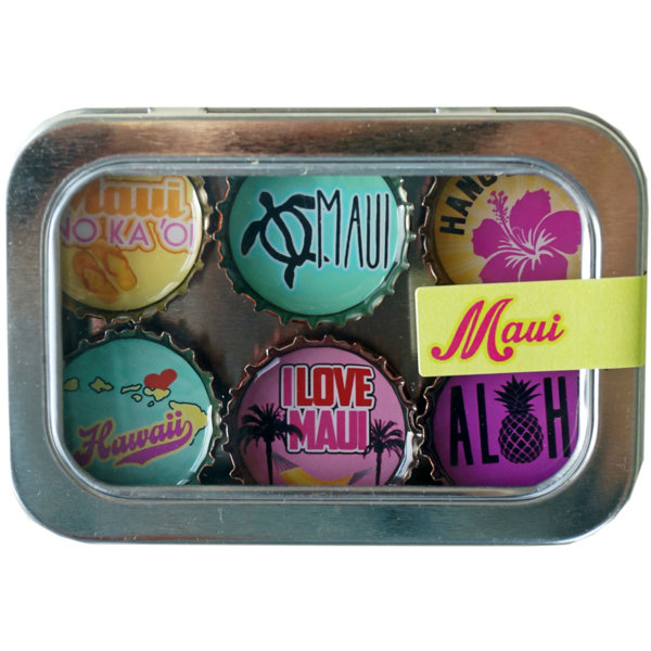 Kate's Magnets Maui Magnet - Six Pack - Wayfair Canada