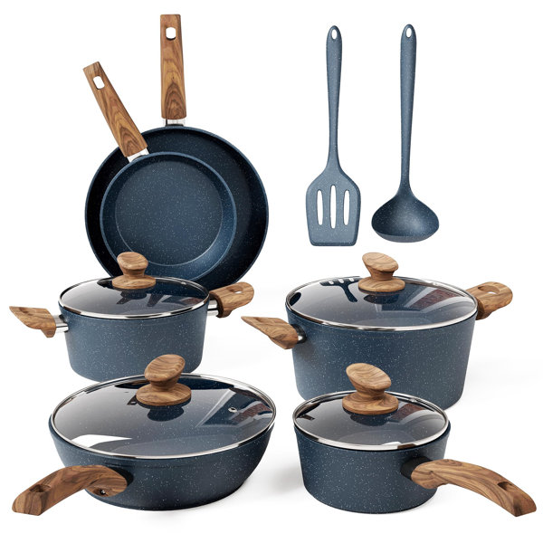 Ebern Designs Persa 12 - Piece Aluminium Cookware Set | Wayfair.co.uk