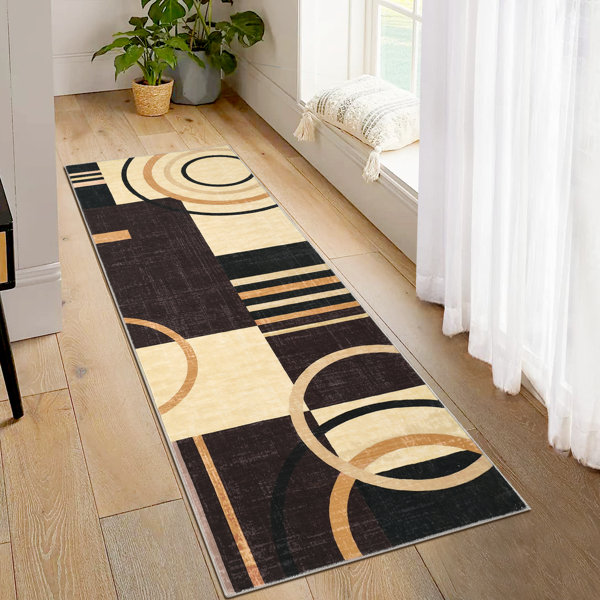 Wrought Studio Area Rug Indoor Washable Stain Resistant Rug Modern ...