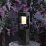 Alpine Corporation 24"h Modern Outdoor Solar-powered Metal Lantern With ...