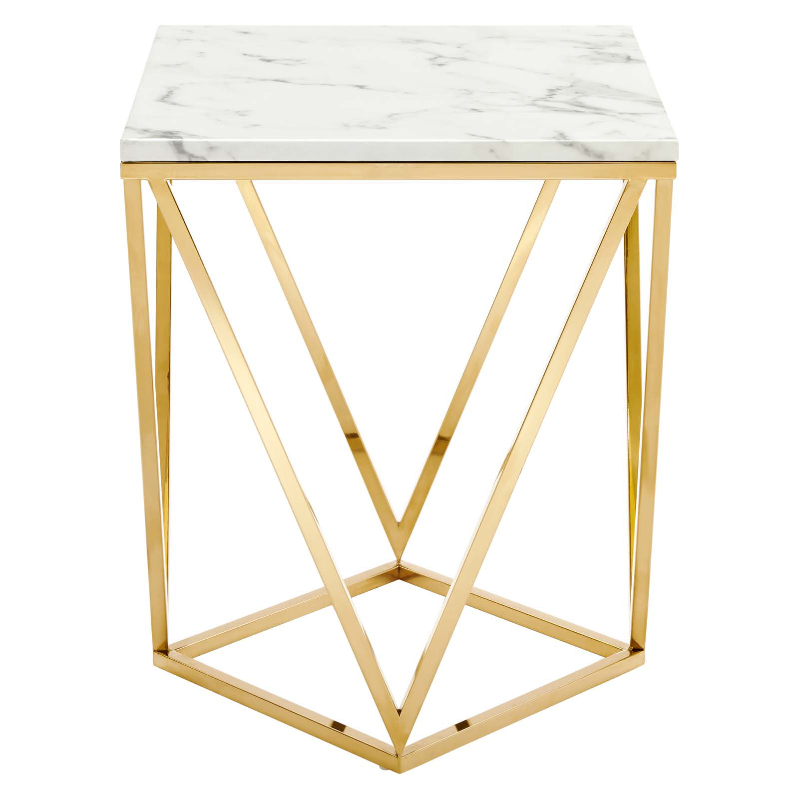 Modway Vertex Cross Legs End Table Set - Wayfair Canada