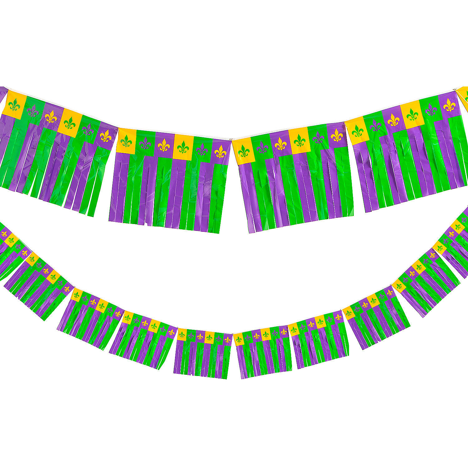 The Holiday Aisle® Babrak Green Banner with Unlit | Wayfair