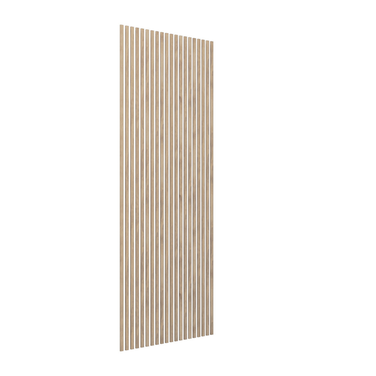 Ekena Millwork Heritage Traditional Stain Grade Slat Wall Kit w/ 1"W x ...