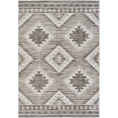 Union Rustic Hiller Machine Woven Performance Rug & Reviews | Wayfair