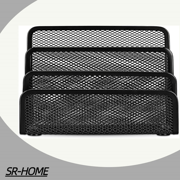 SR-HOME Metal Mesh Desk Organizer | Wayfair