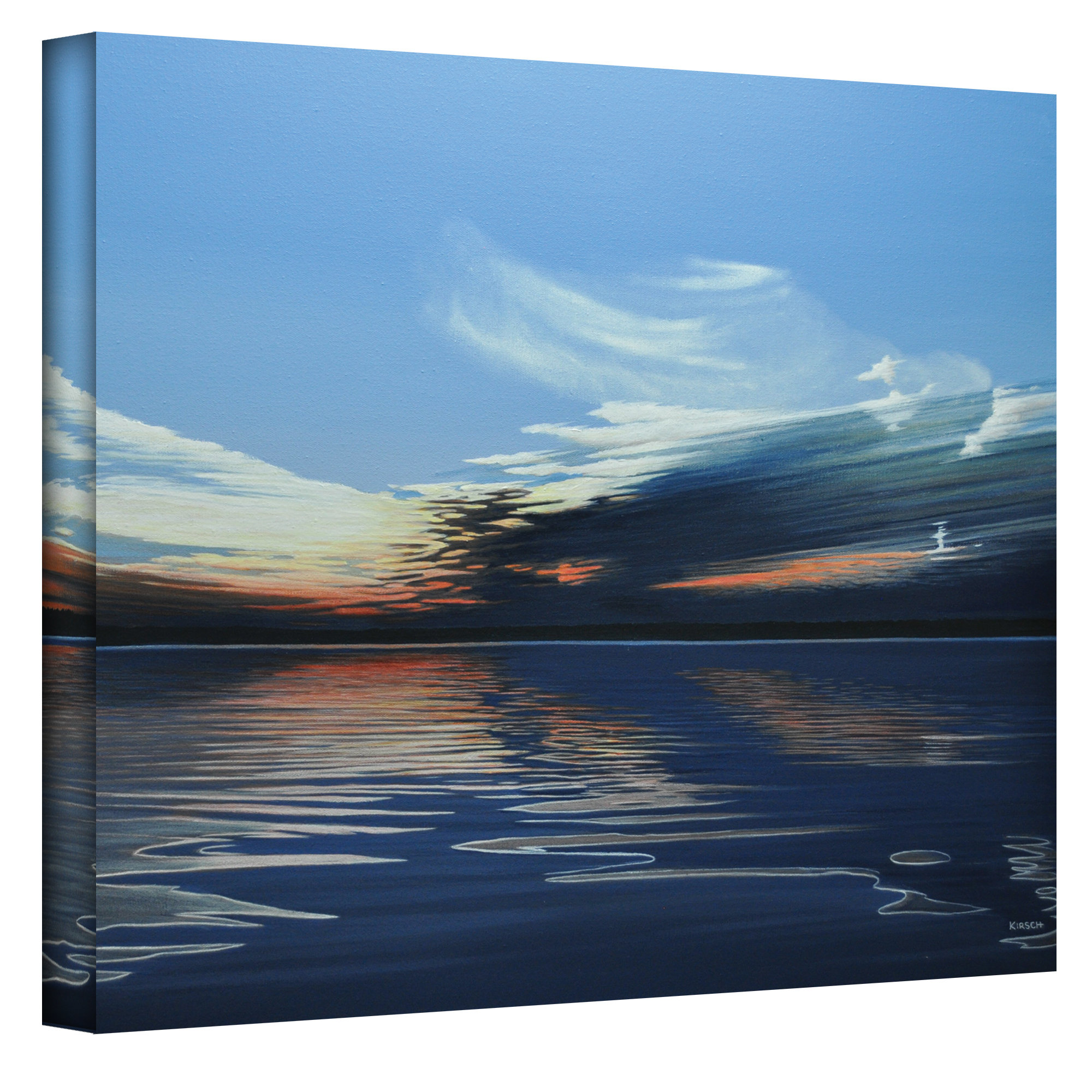 ArtWall Quiet Reflections by Ken Kirsch - Wrapped Canvas Graphic Art ...