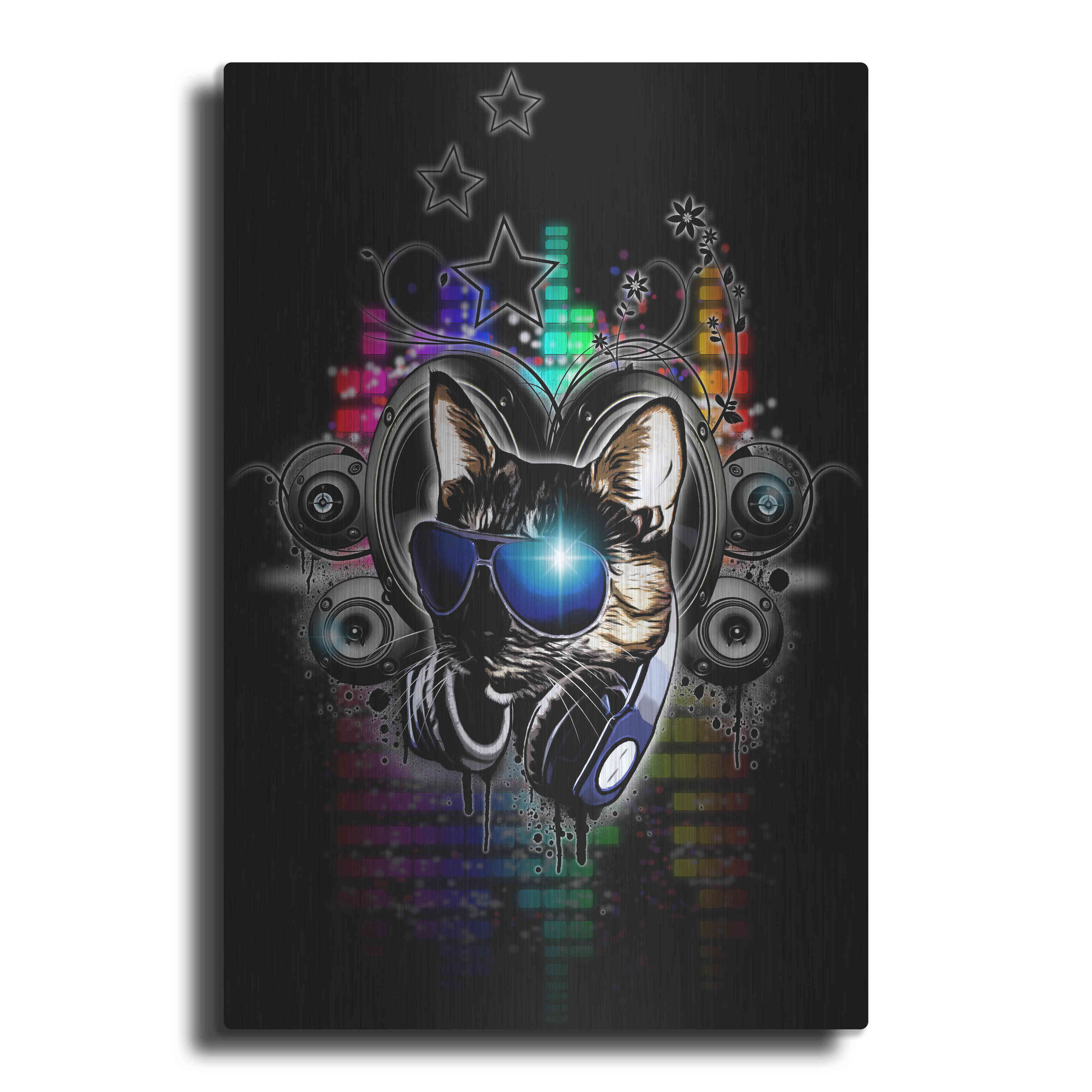 Trinx 'Drop The Bass' By Nicklas Gustafsson, Metal Wall Art, - Wayfair ...