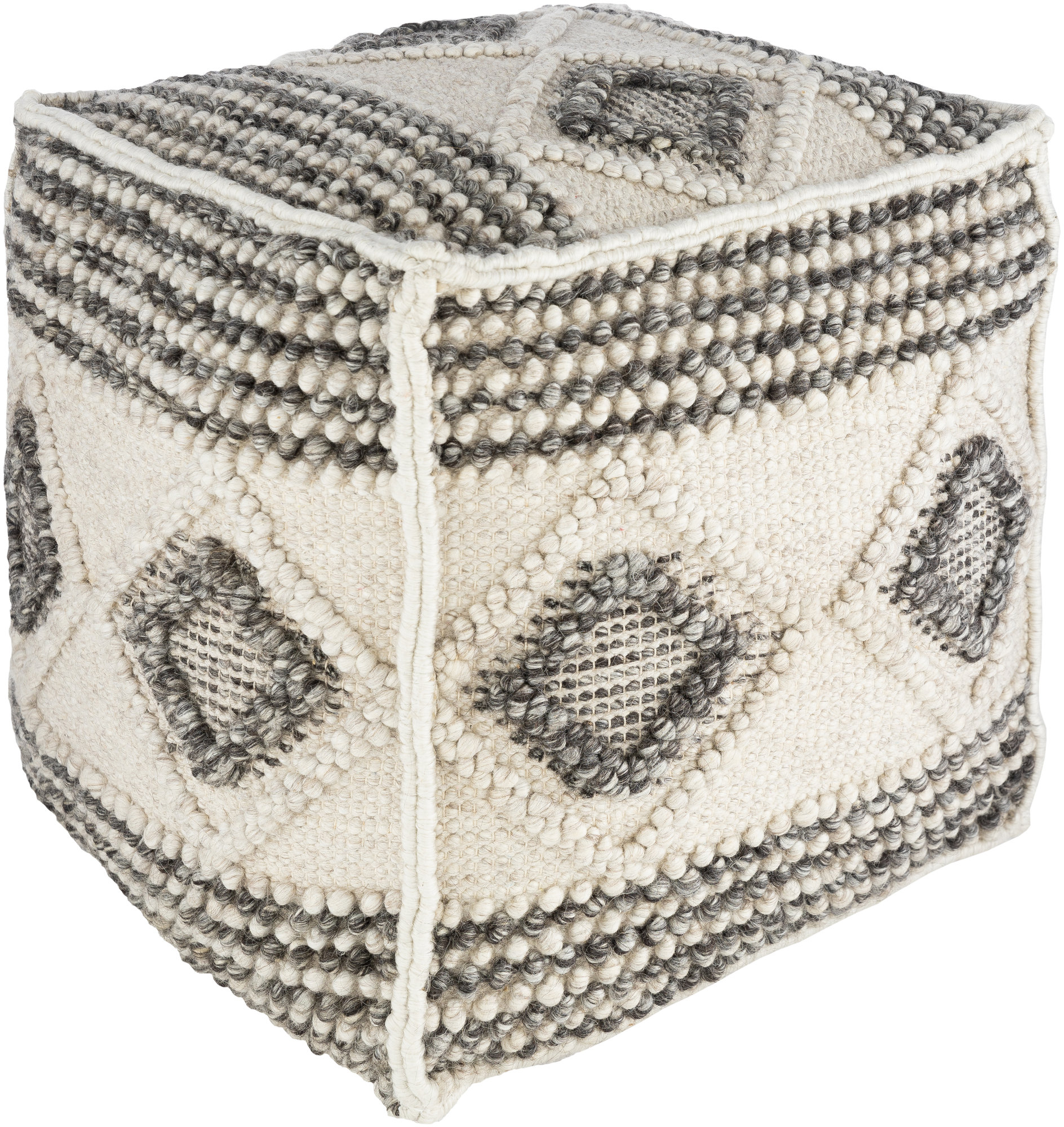 Foundry Select Keyvon Gil Bohemian Pouf & Reviews | Wayfair