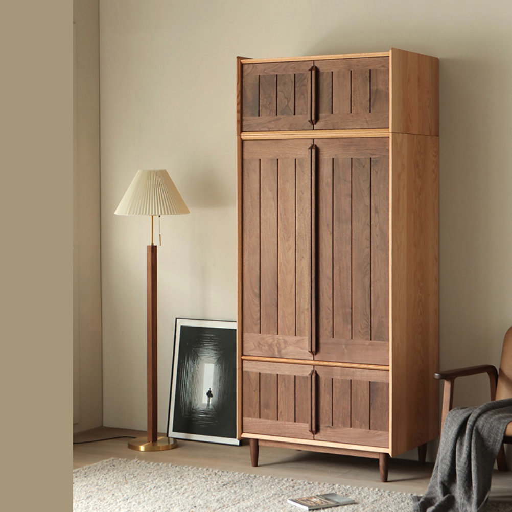 Parttlion Creative Oak Wardrobe | Wayfair