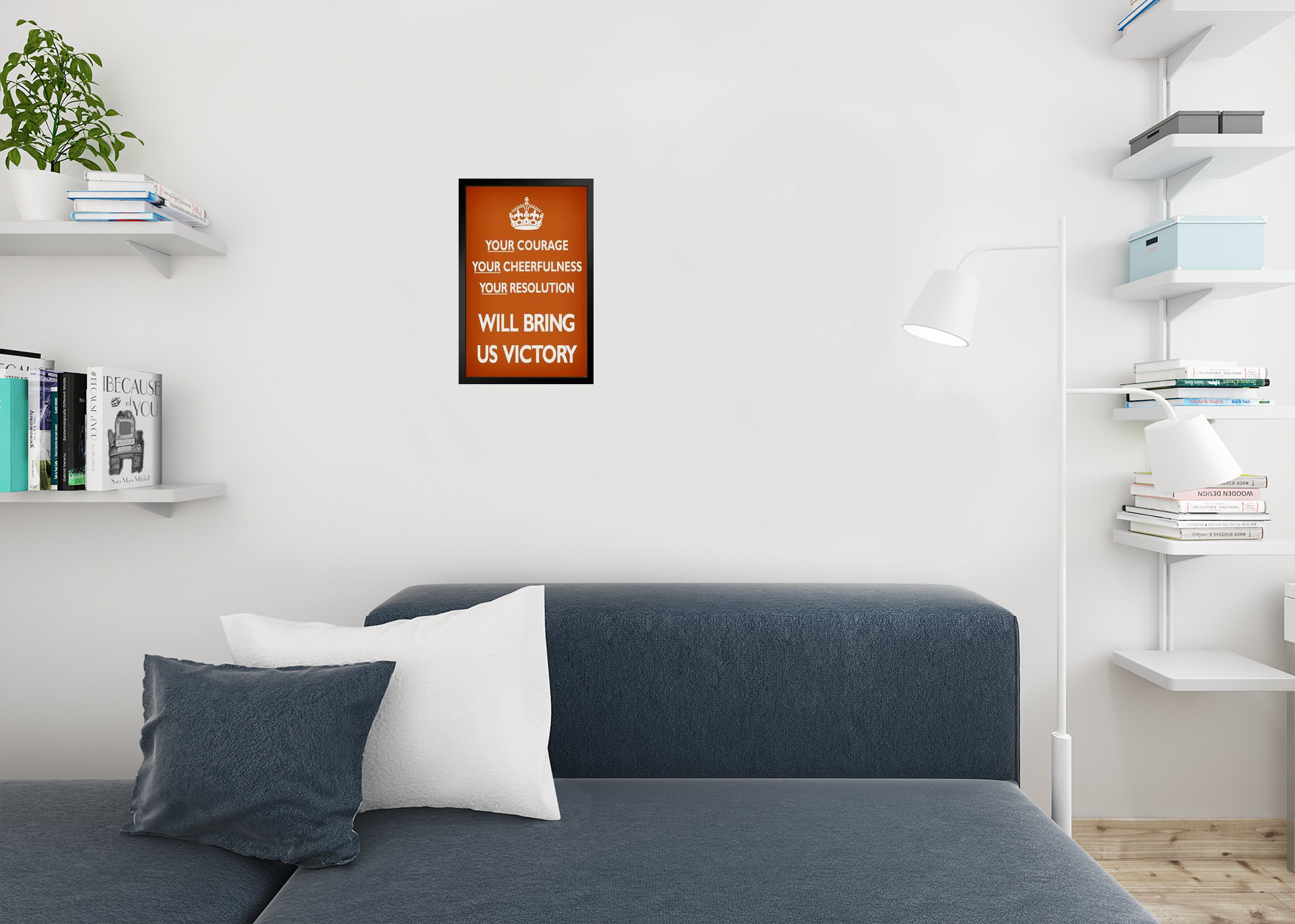 Trinx Your Courage Cheerfulness Resolution Will Bring Us Victory ...