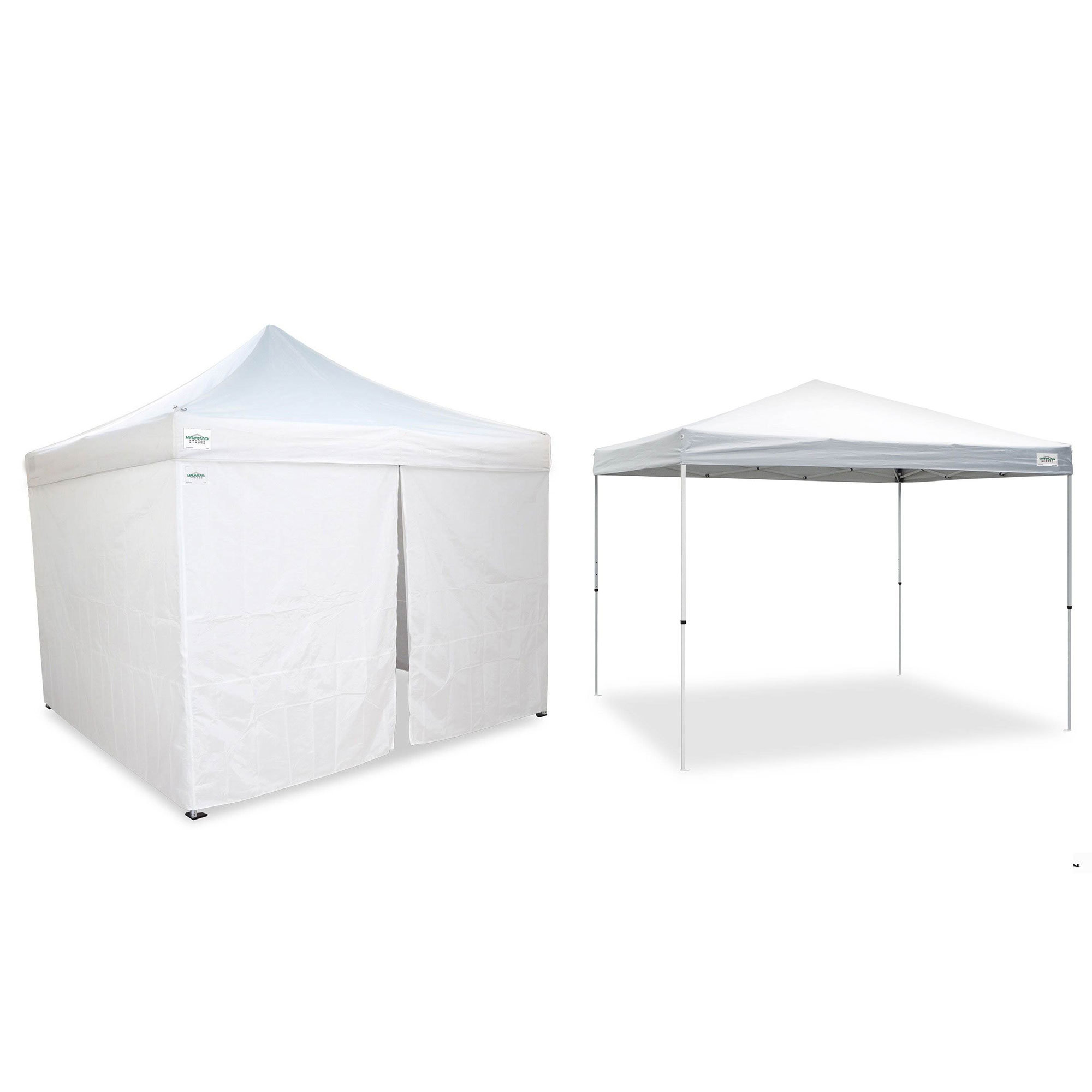 Caravan Canopy V Series 2 Straight Leg Sidewall Kit & Straight Pop-Up ...