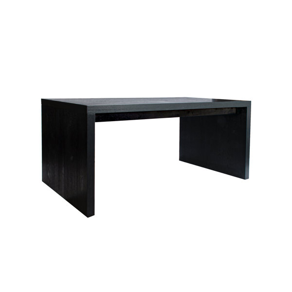 Laltes 64'' Ash Wood Waterfall Dining Table | AllModern