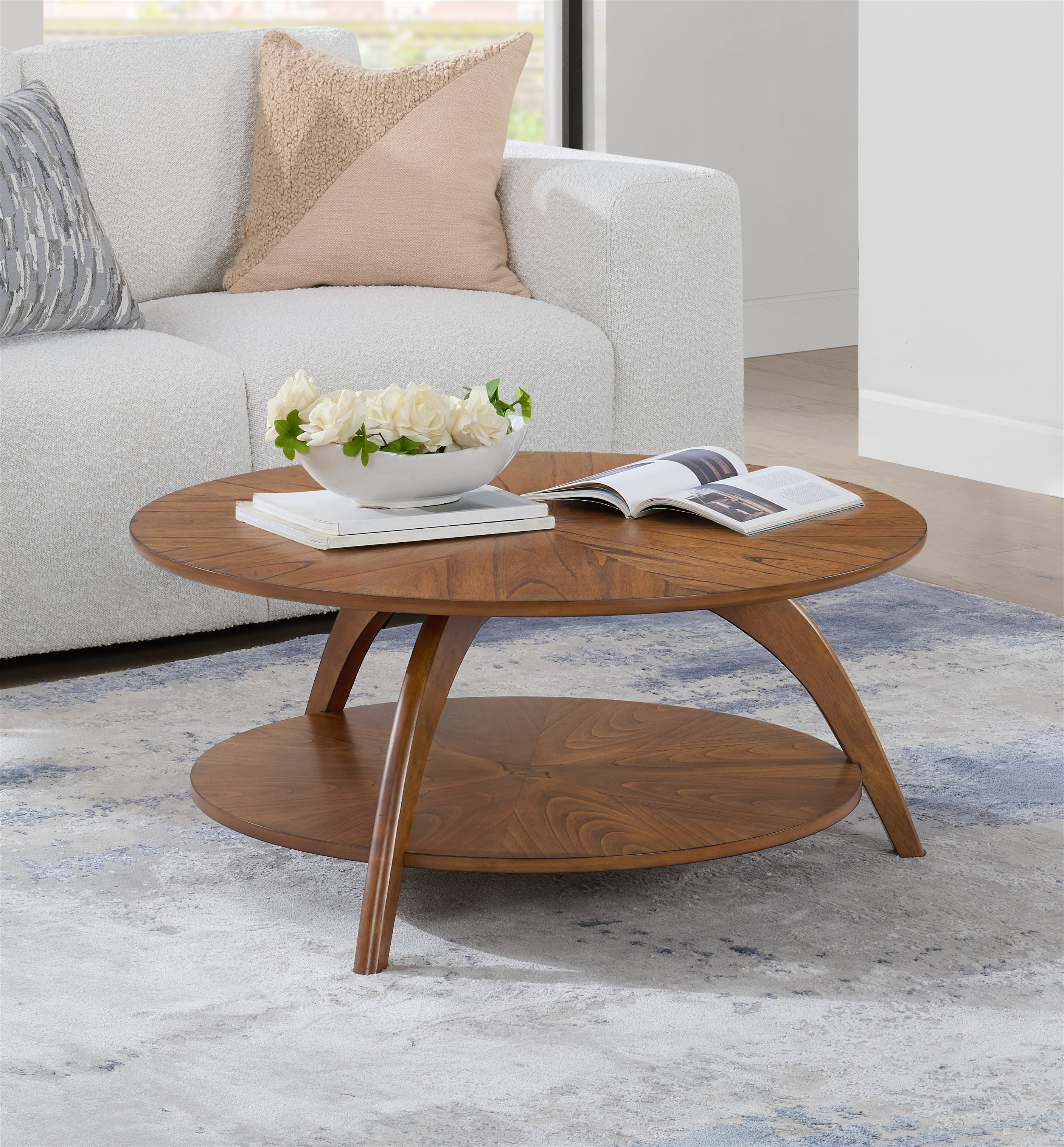 Wade Logan® Atreu Wood Coffee Table with Storage & Reviews | Wayfair