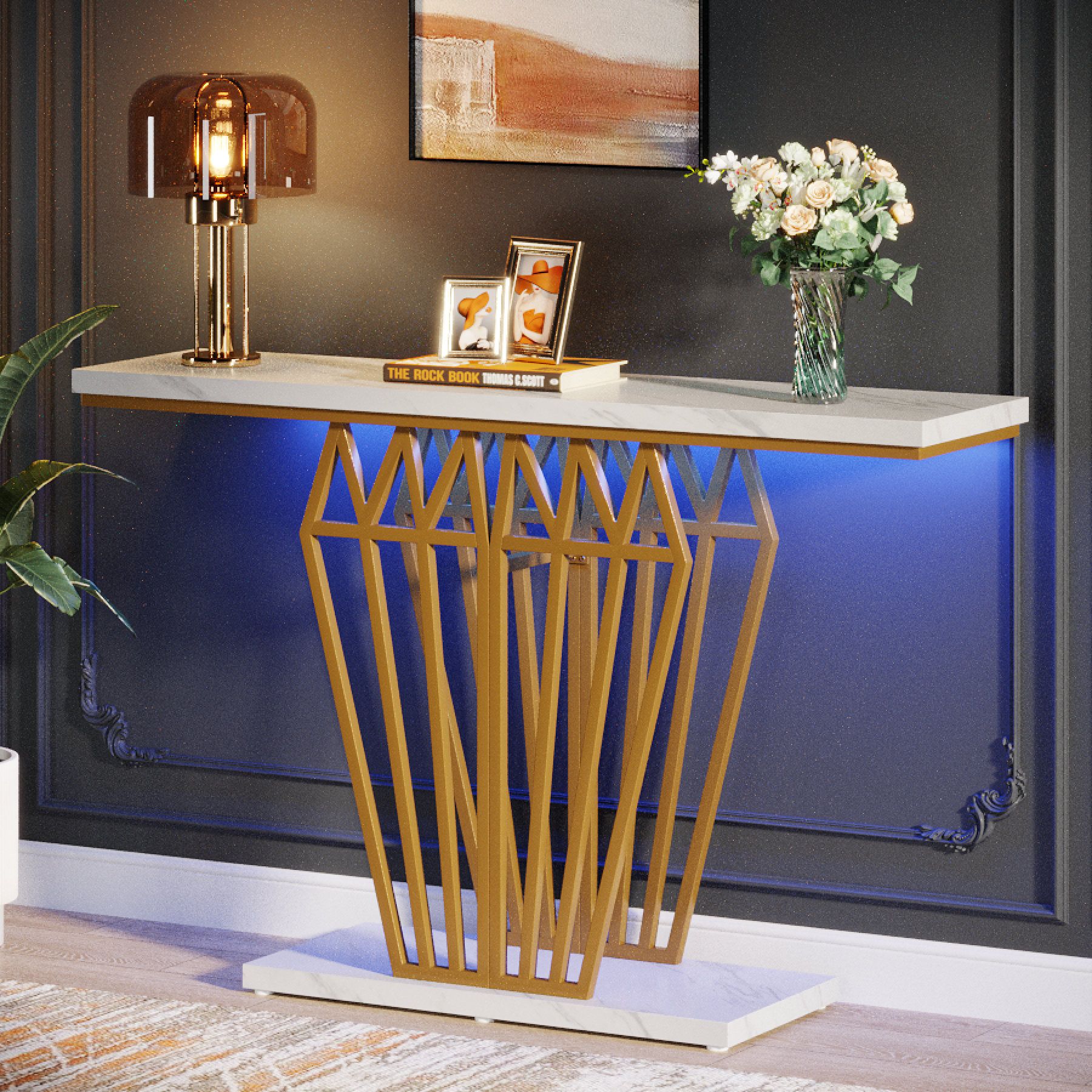 Mercer41 Lexiee 47.24" Console Table | Wayfair