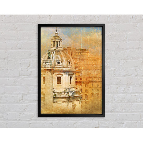 Bright Star Ancient St Peters Basilica - Single Picture Frame Art ...