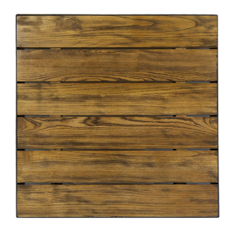 ERF, Inc. Solid Wood Square Beveled Edge Table Top | Wayfair
