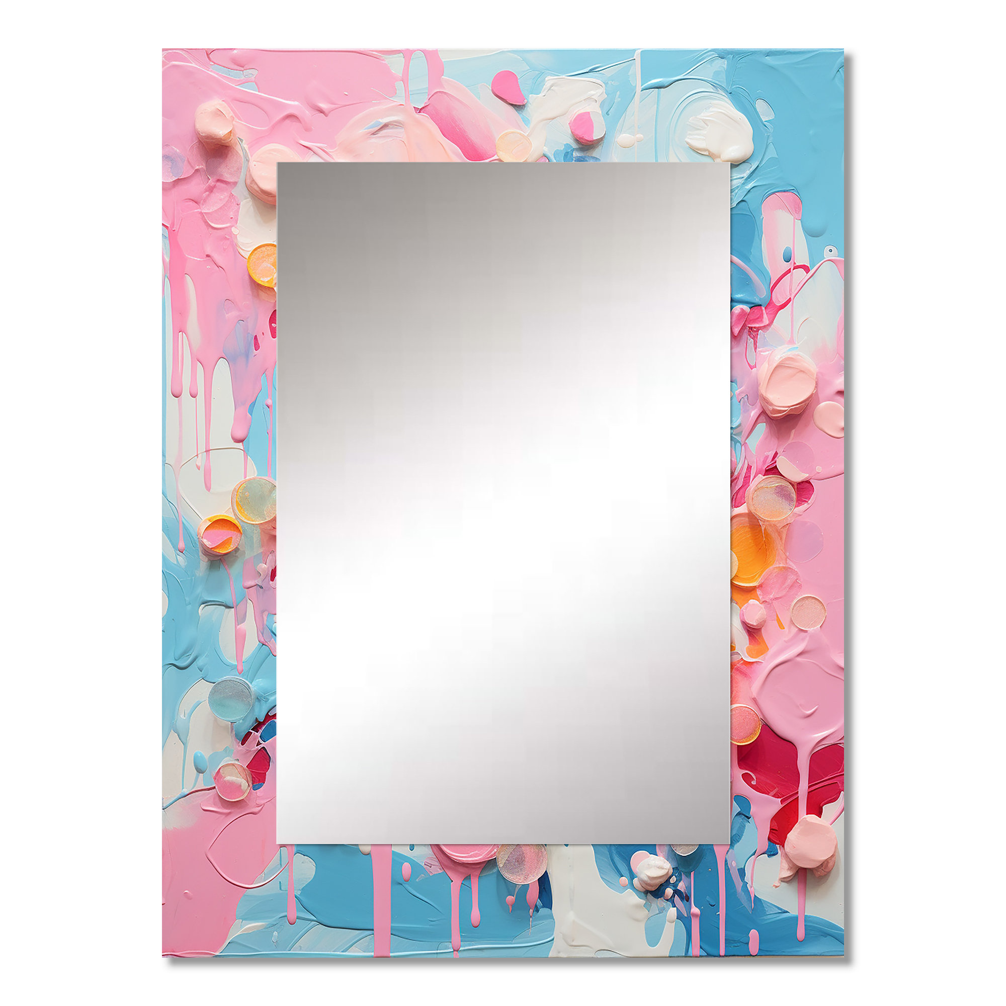 Ivy Bronx Pink Digital Melodic Fusion I - Abstract Collages Large ...