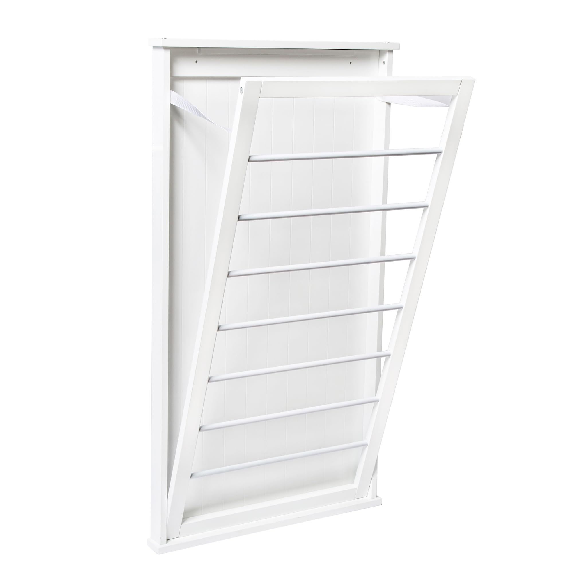 Latitude Run® Wall Mounted Clothes Rack With Drying Rod And Drying Rack ...