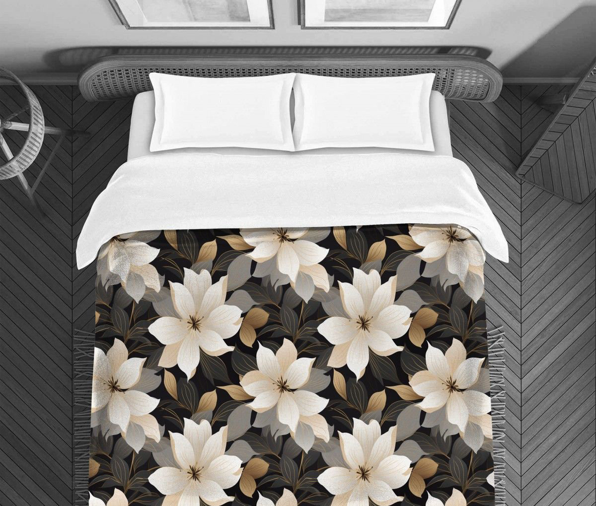 VisionDecor Floral Ansaa Comforter | Wayfair