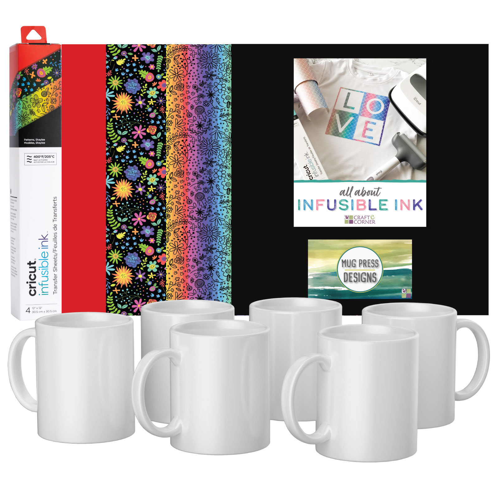 Cricut Infusible Ink Sheets and Mugs Bundle - Wayfair Canada