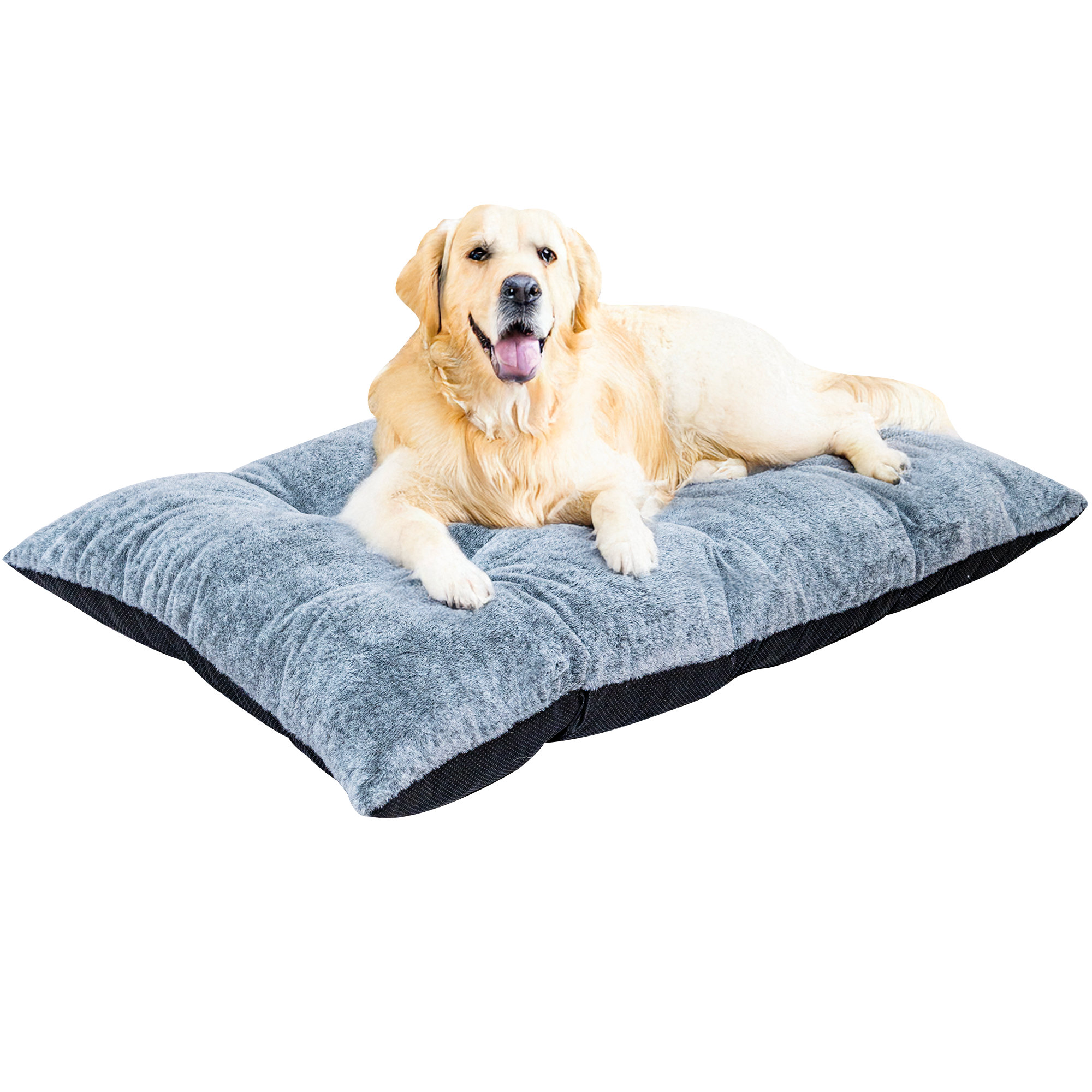 Suwikeke 3-Size Fluffy Deluxe Dog Bed, Comfy Pet Sleeping Mat With ...