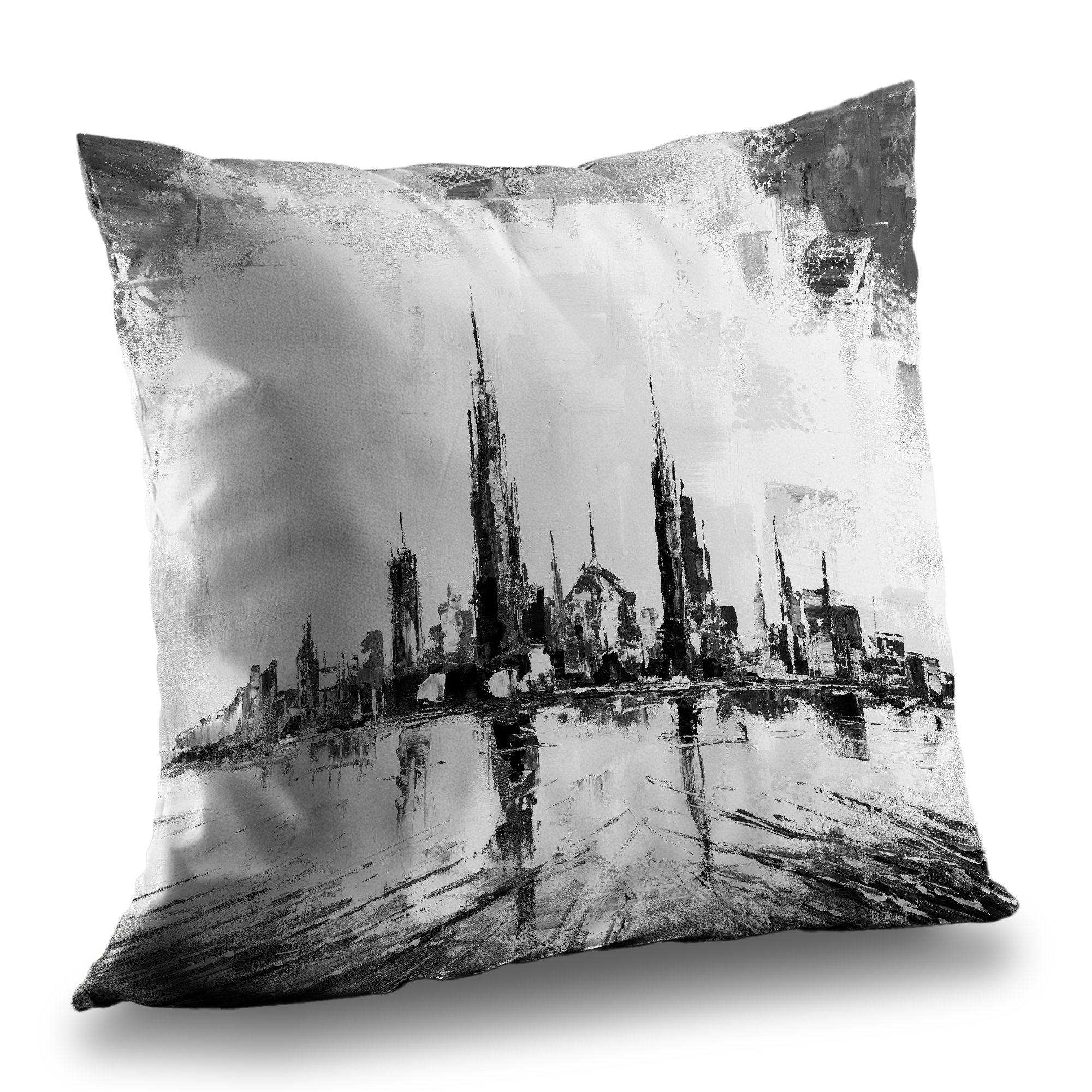 Begin Edition International Inc. Abstract and Texturized Mono City ...