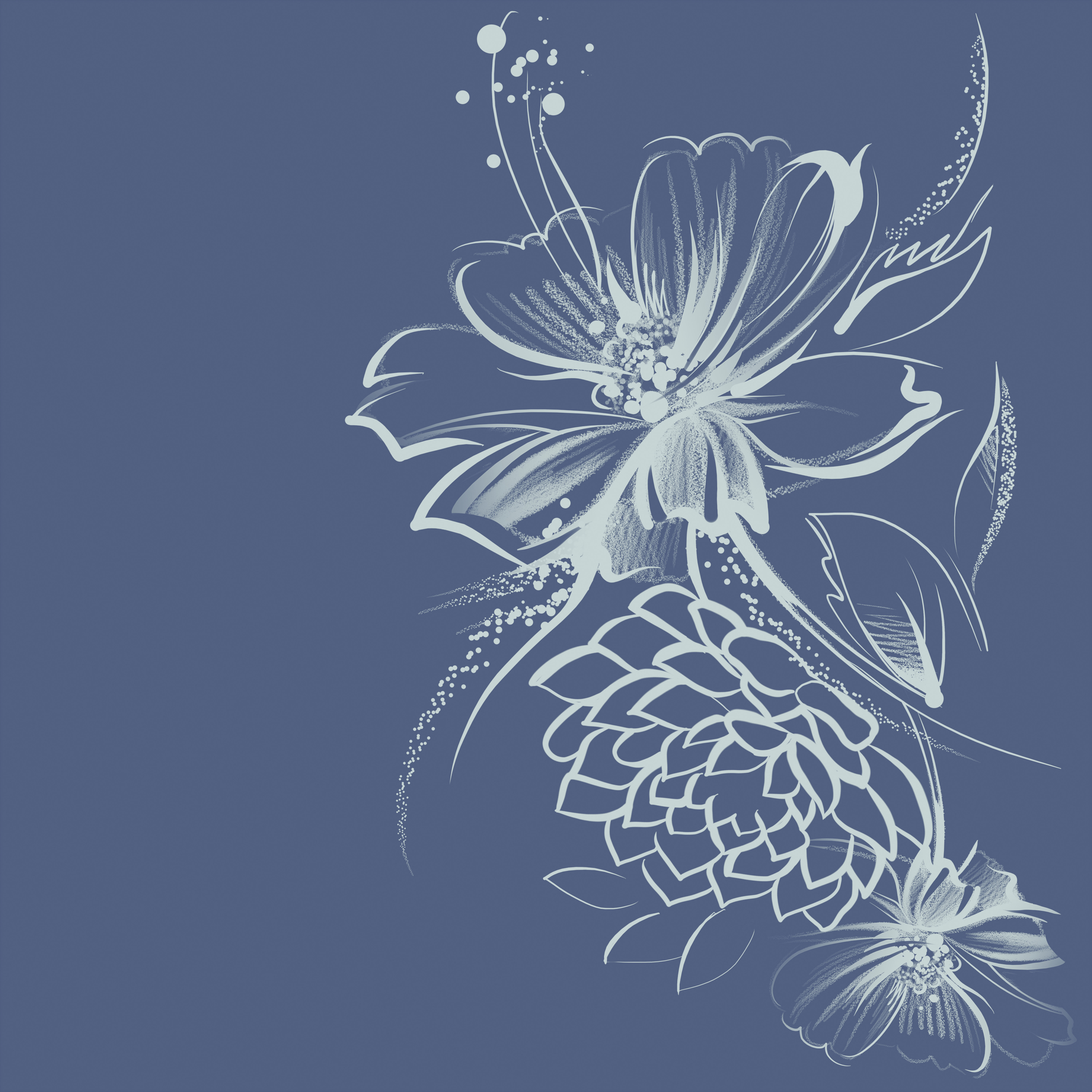 Wildon Home® Addai Floral Background On Canvas by Alvina_Denisenko ...
