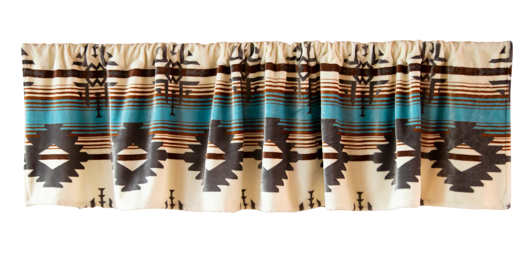 Carstens Inc. Wrangler Lone Mountain Southwestern Window Valance 18" X ...