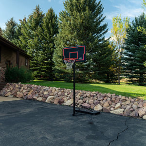 Lifetime Height Adjustable Portable Basketball Hoop (44" Impact ...