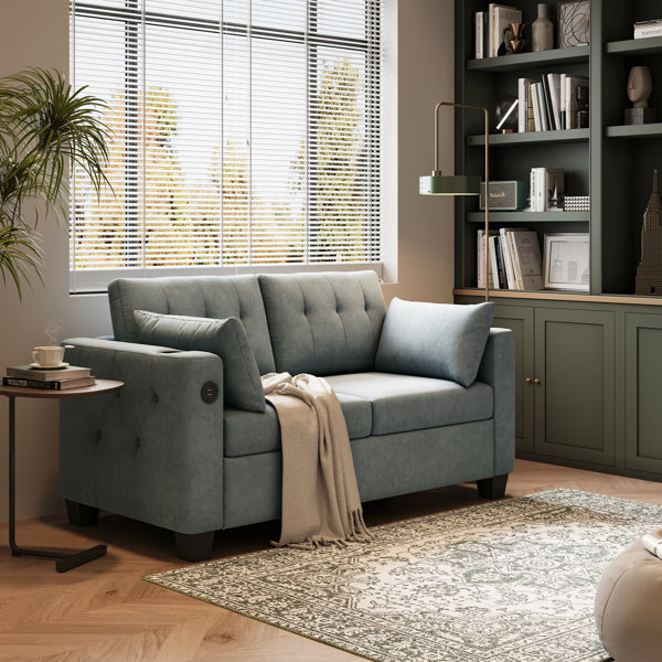 Wade Logan® Arval 67'' Upholstered Sleeper Sofa & Reviews | Wayfair