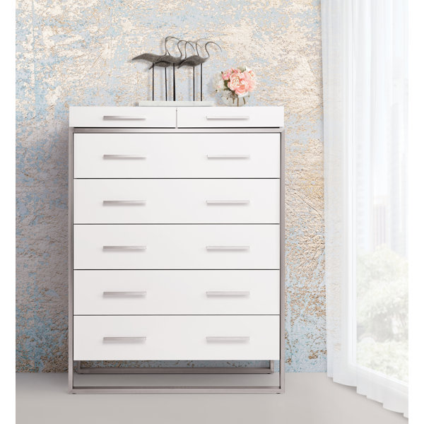 Michael Amini Marquee 7 - Drawer Dresser | Wayfair