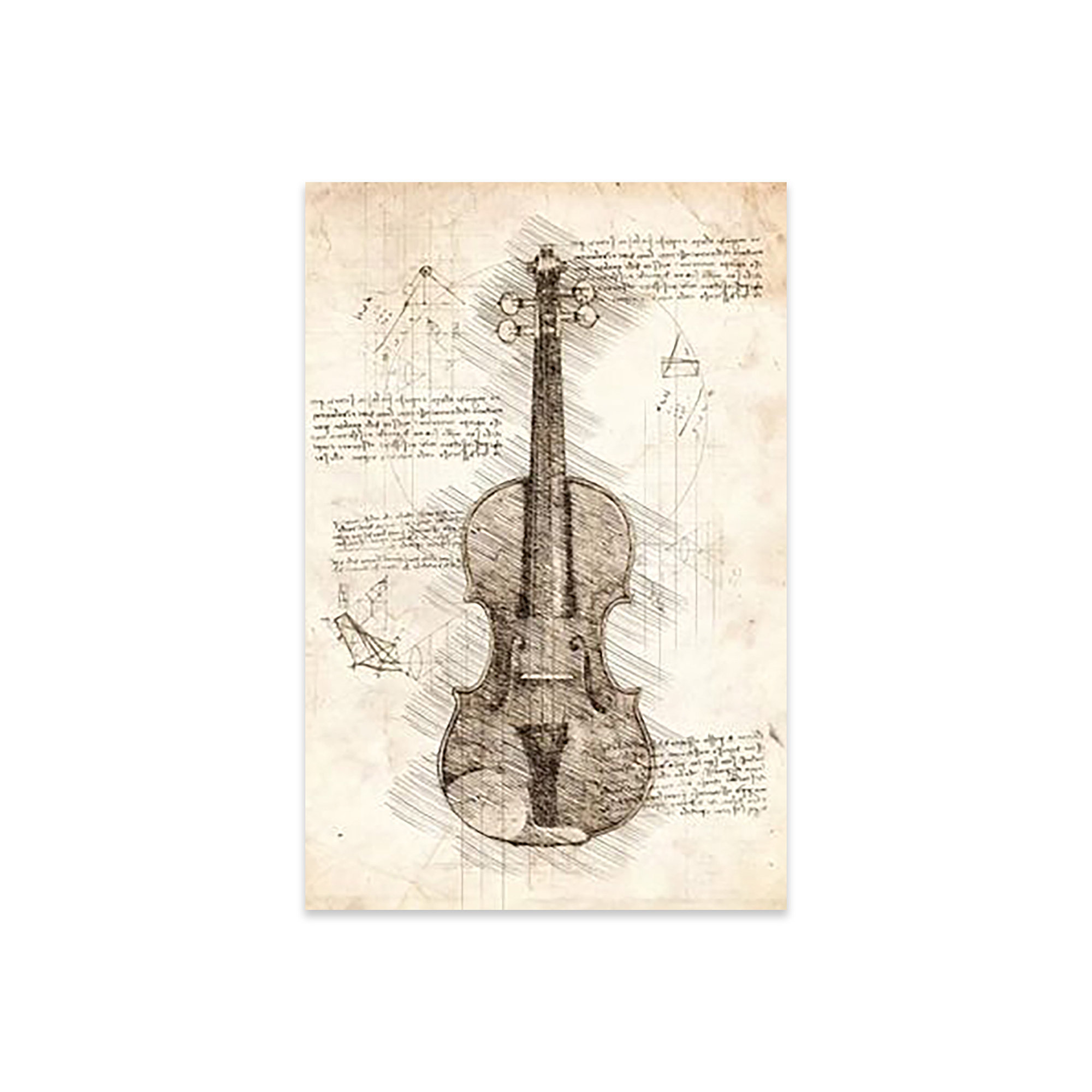 Wildon Home® Violin Print On Acrylic Glass - Wayfair Canada
