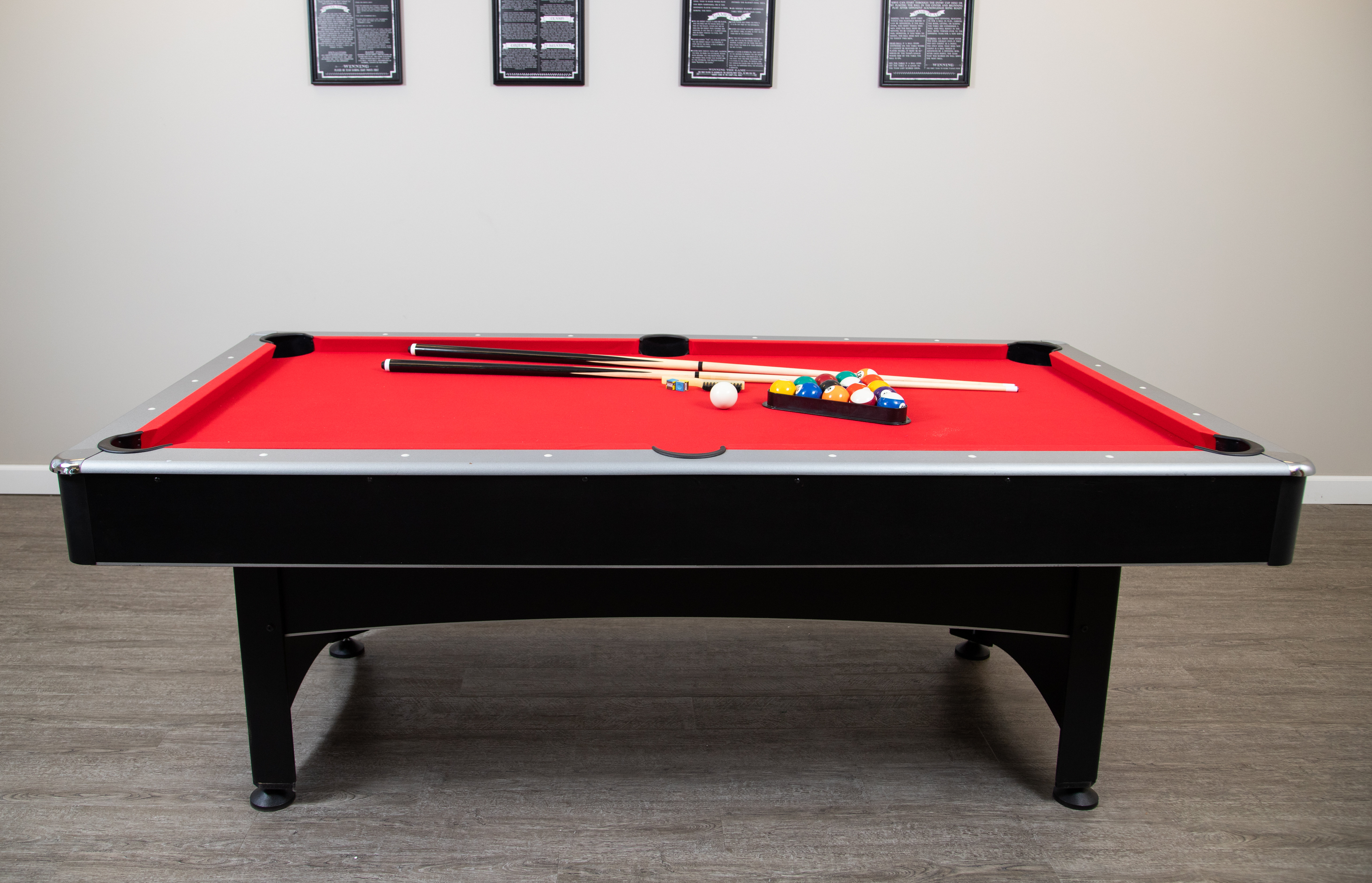 Hathaway Games Maverick 7' Pool Table w/Table Tennis Conversion Top ...