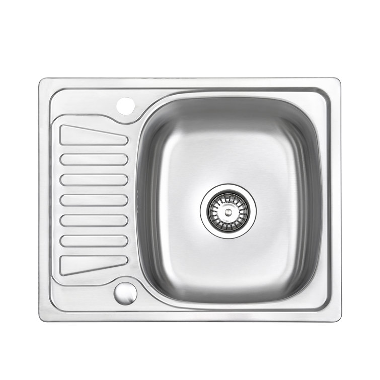 Belfry Kitchen Inset Kitchen Sink Stainless Steel 1 Bowl With 580 X 480 ...