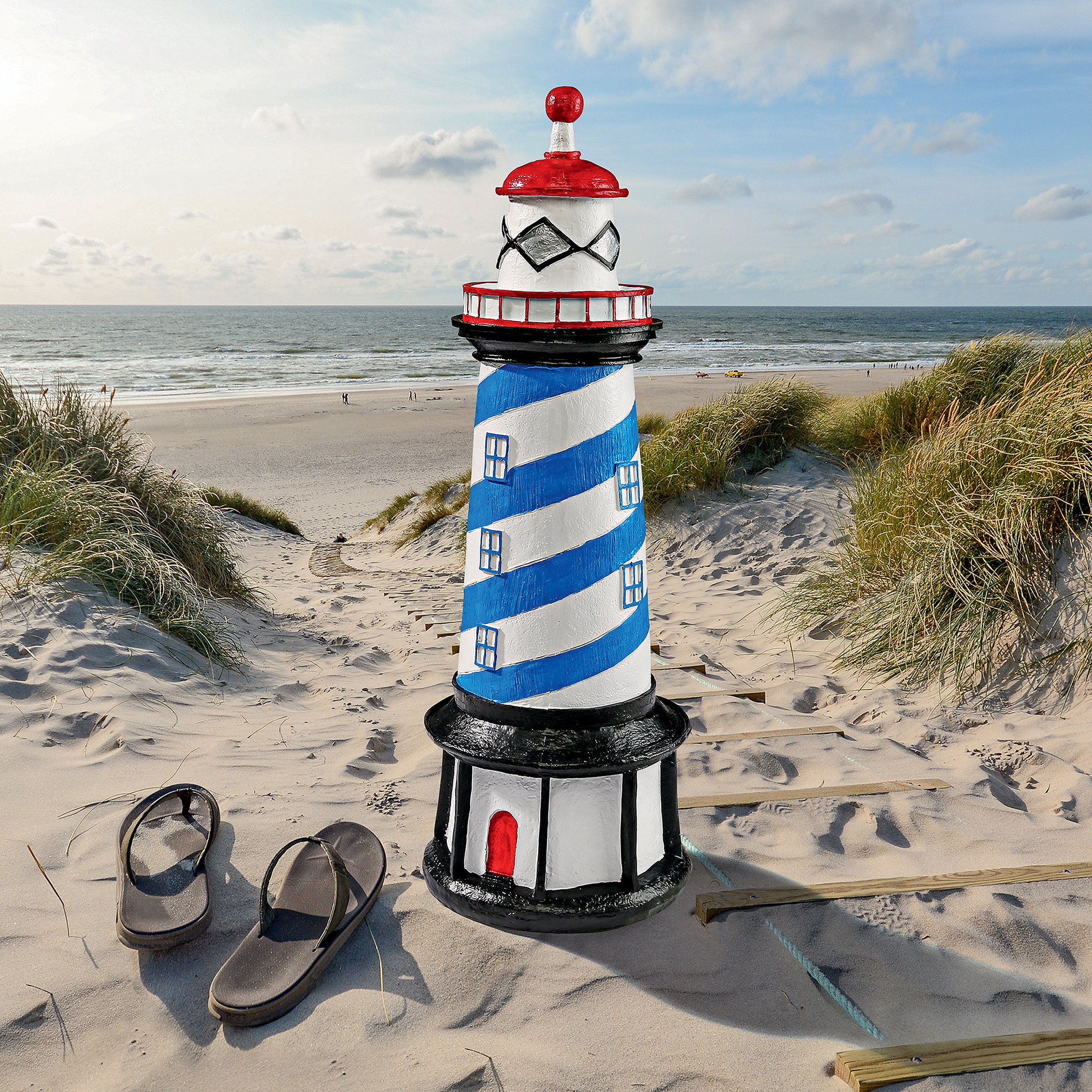 Design Toscano Maritime Point Lighthouse Statue & Reviews | Wayfair