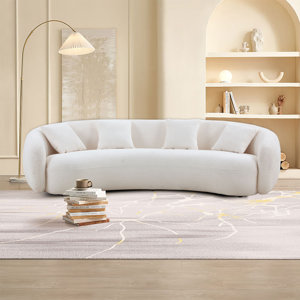 Curved Sofas You'll Love | Wayfair