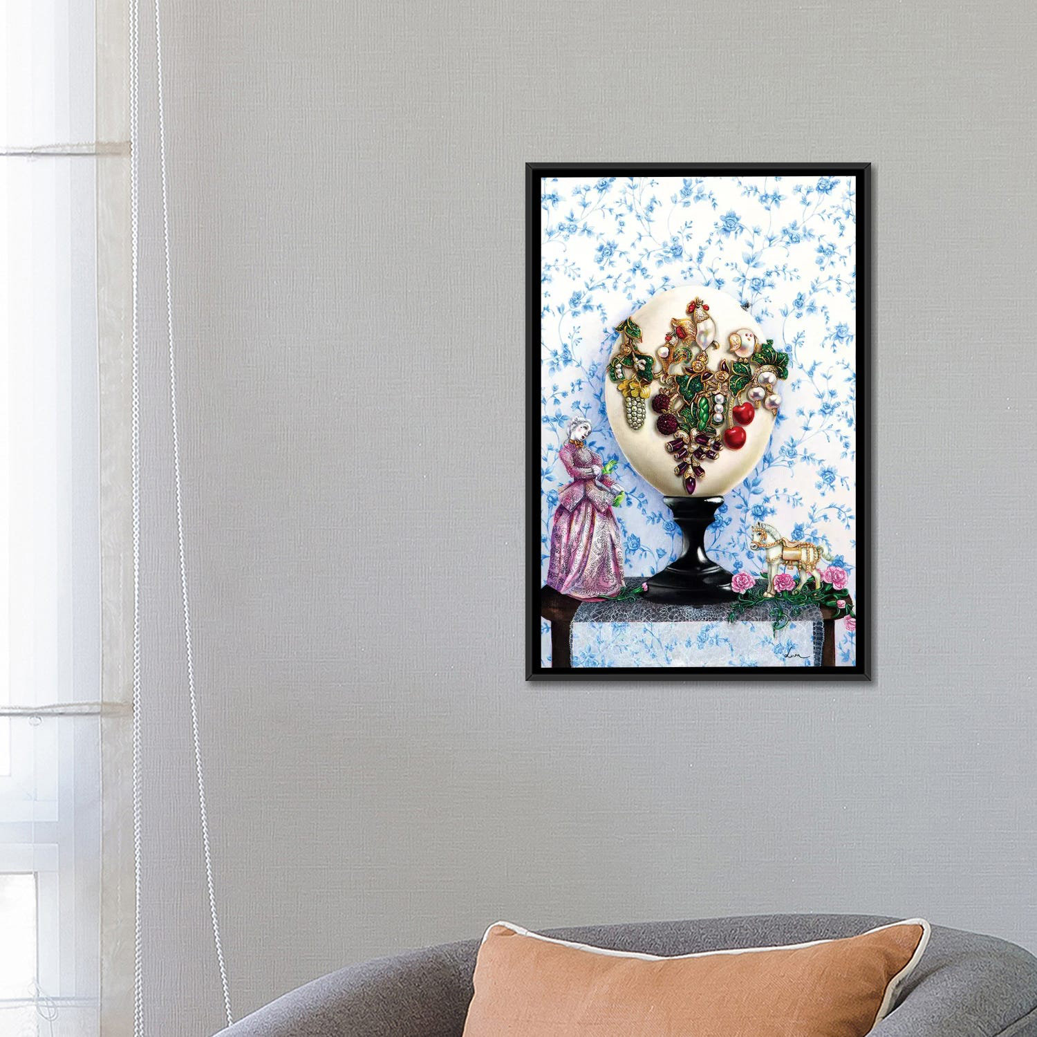 East Urban Home Jewelry Egg by Liva Pakalne Fanelli - Graphic Art Print ...