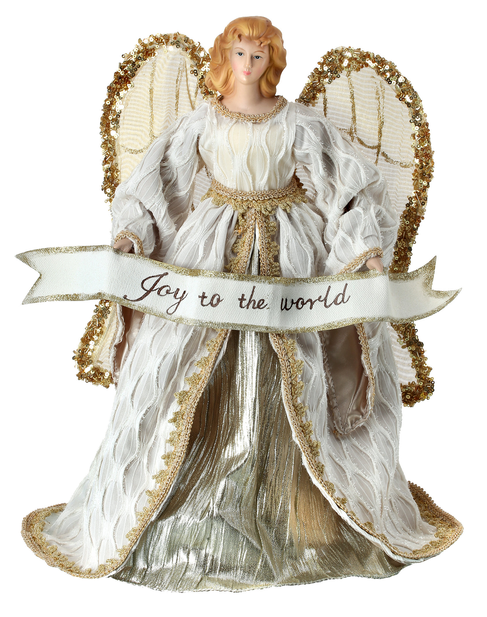 The Holiday Aisle® Velvet Joy To World Angel - Wayfair Canada