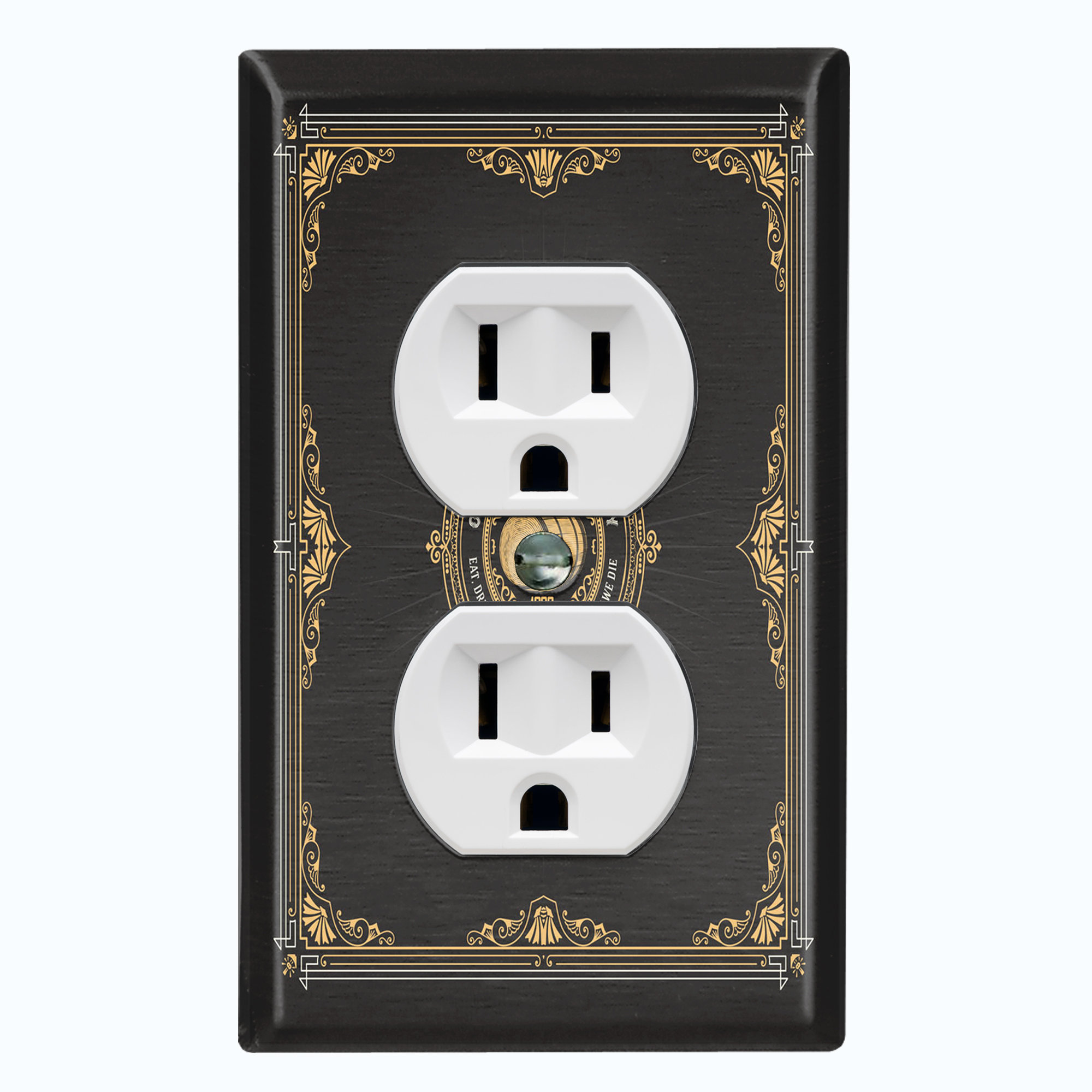 WorldAcc 2-Gang Duplex Outlet Wall Plate | Wayfair